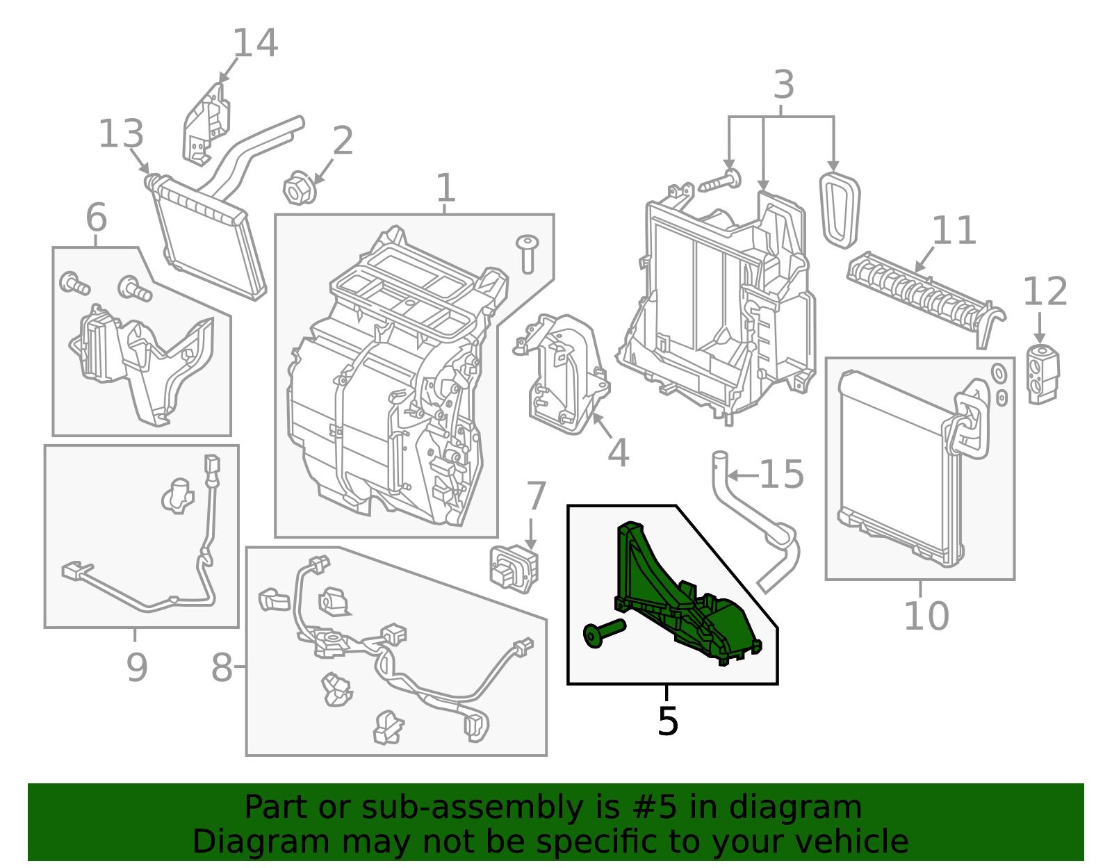 79102-T5R-A01 - Duct 2015-2020 Honda Fit | Honda Parts Online