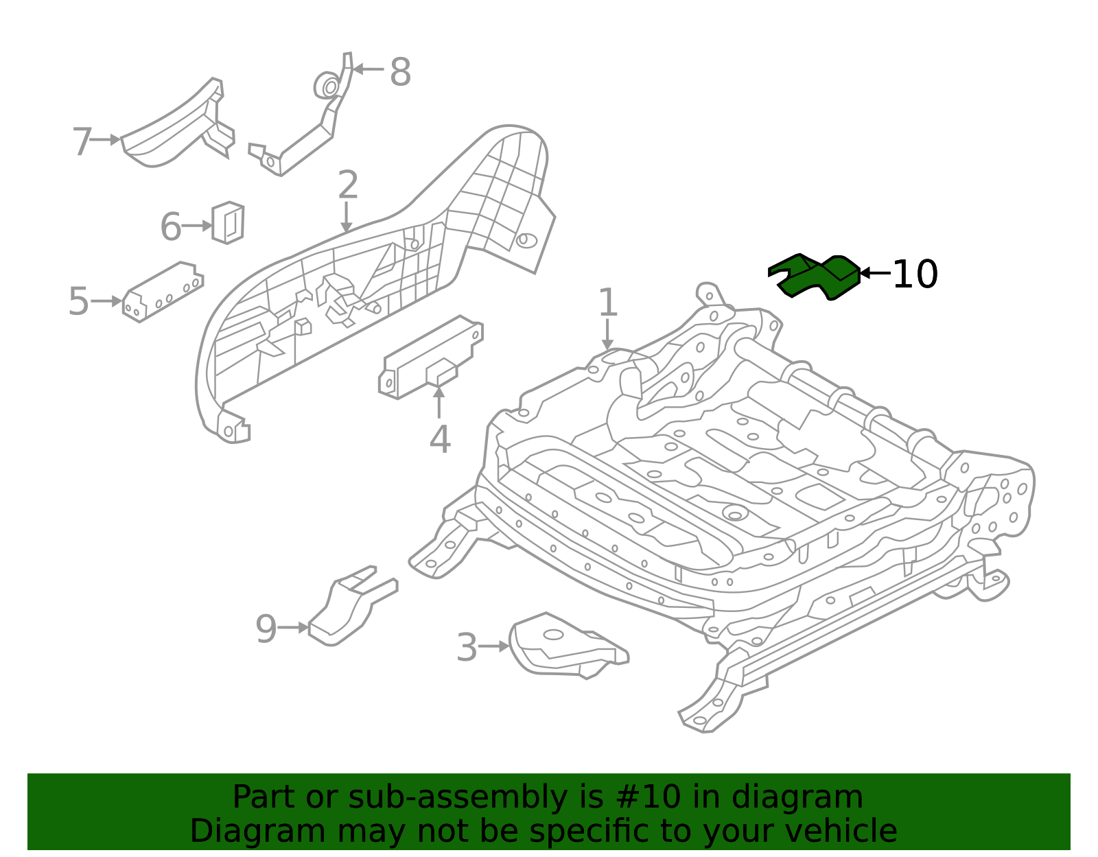 Seat Track Cover - Finish the Look of Your Seat Assembly | AutoNation Parts