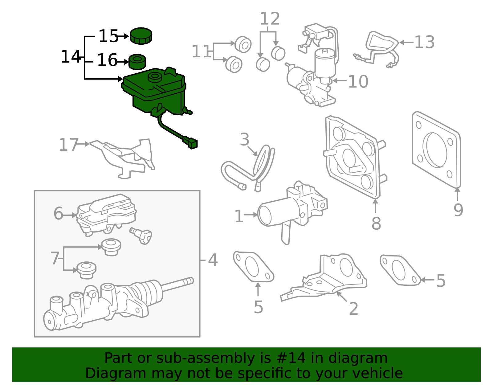 47220-50260 - High-Quality Brake Master Cylinder Reservoir for 2010 ...