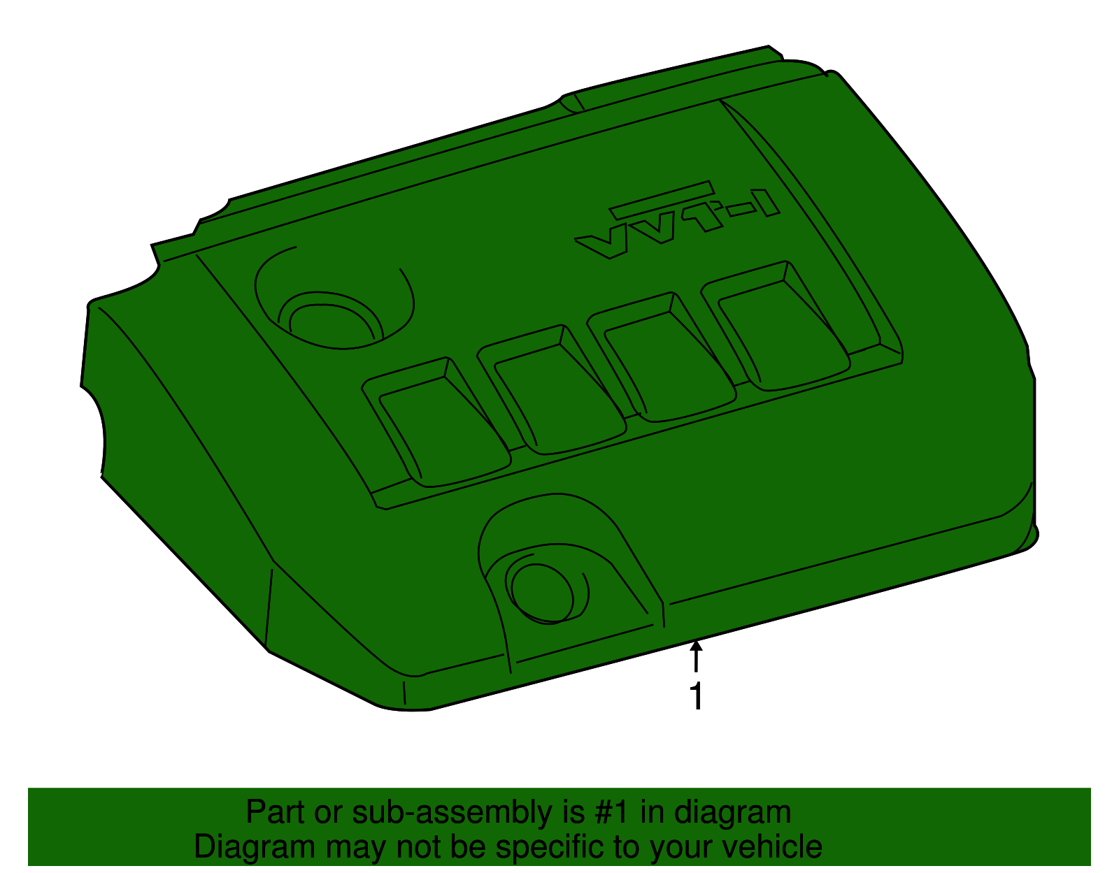 11212-0T011 - High-Quality Engine Cover for 2009-2013 Toyota ...