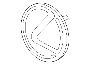 Grille Emblem 90975-02125 | OEM Parts Online