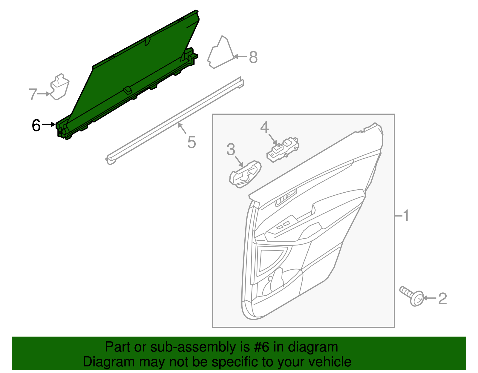 2016-2020 Kia Sorento | Sunshade | 83362-C5000 | Kia Auto Parts