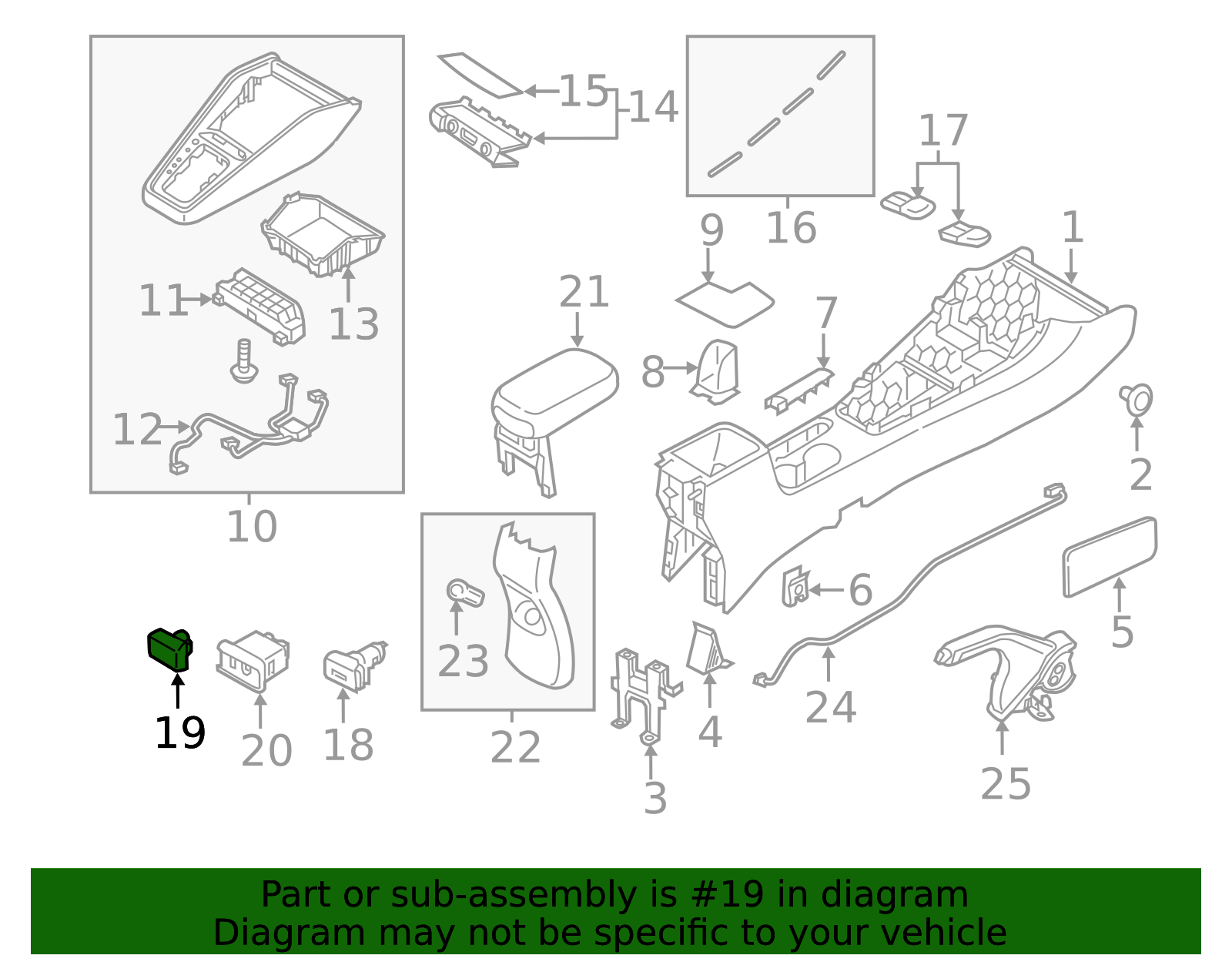 95121-H8000 - Power Outlet Cap 2018-2023 Kia Rio | Kia.Parts Store