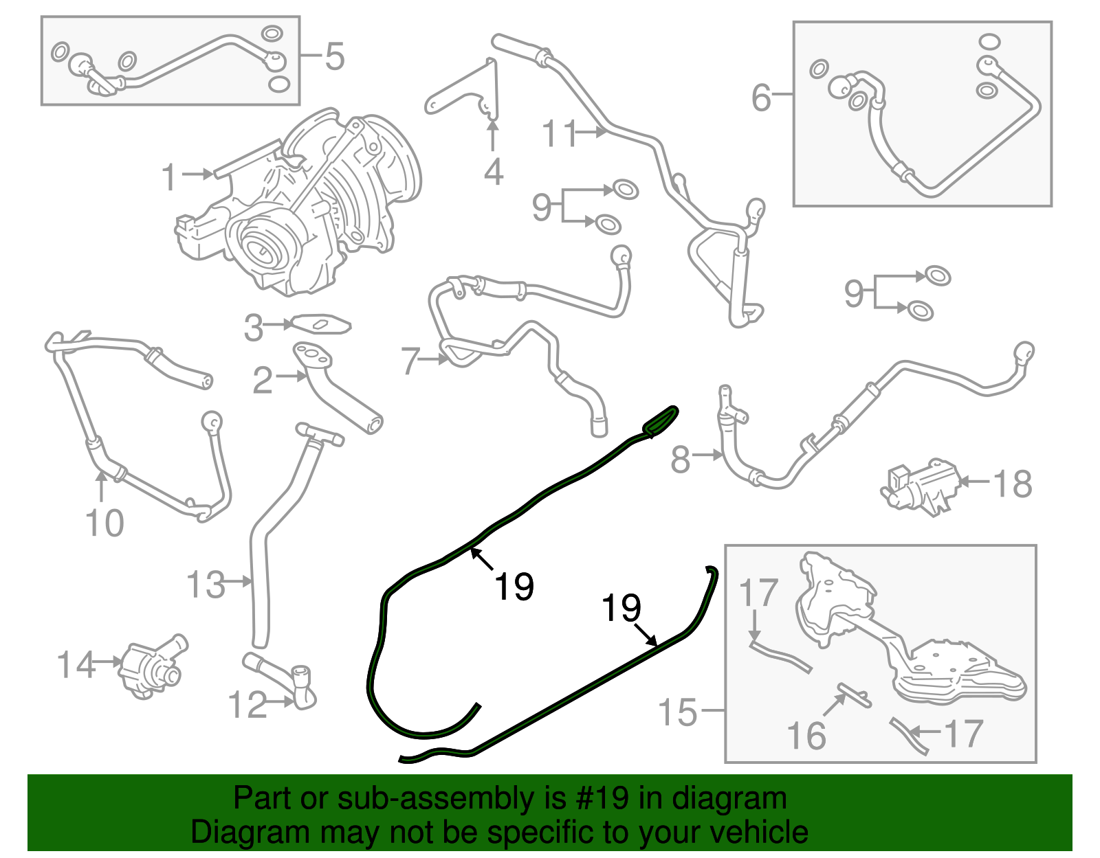 11657803732 - 2010-2018 BMW Vacuum Hose (11-65-7-803-732) | BMW of ...