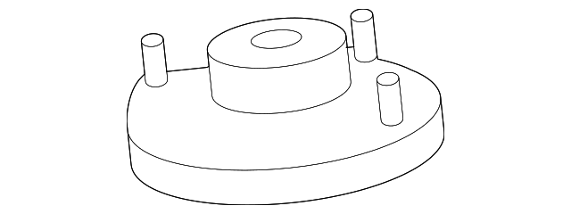 Genuine Toyota Shock Mount (Left, Right, Front) part# 48609-60100 for ...