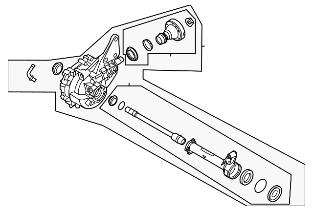 LK4Z-3B403-D - Drive Axle Assembly 2020-2025 Ford | Ford Parts Direct