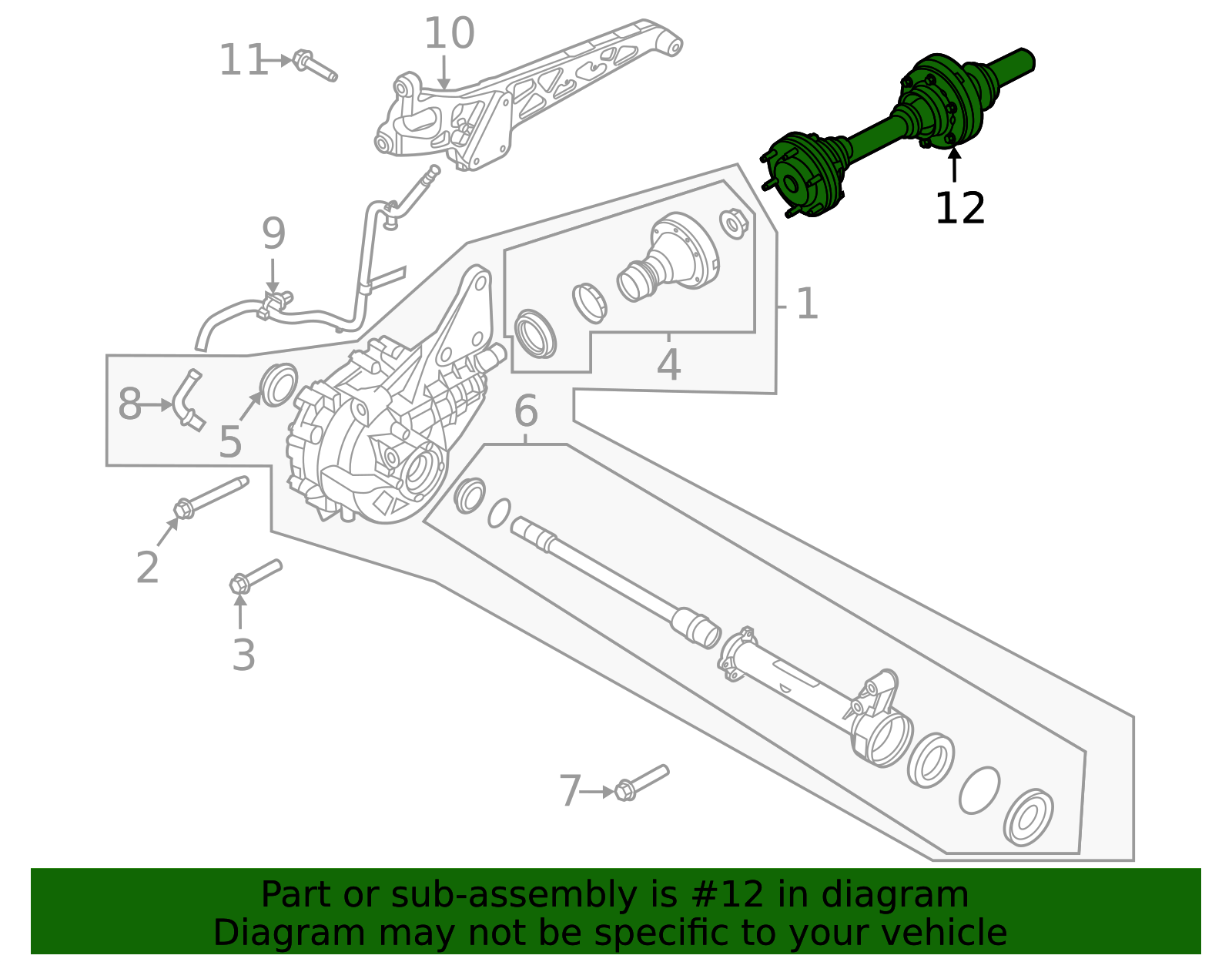 LK4Z-4R602-AY - Drive Shaft 2020-2024 Ford | Ford Parts Center