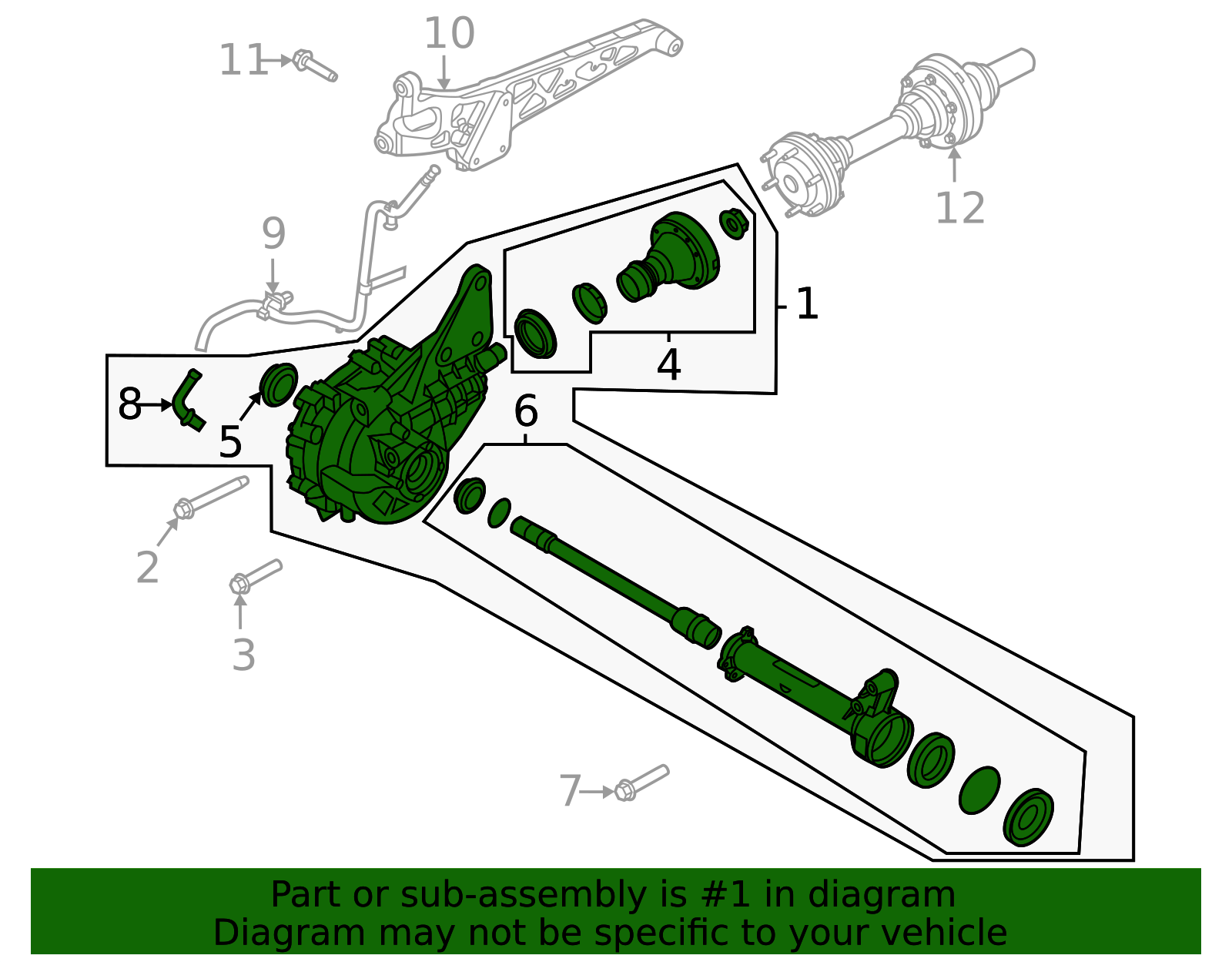LK4Z-3B403-D - Drive Axle Assembly 2020-2025 Ford | Ford Parts Direct
