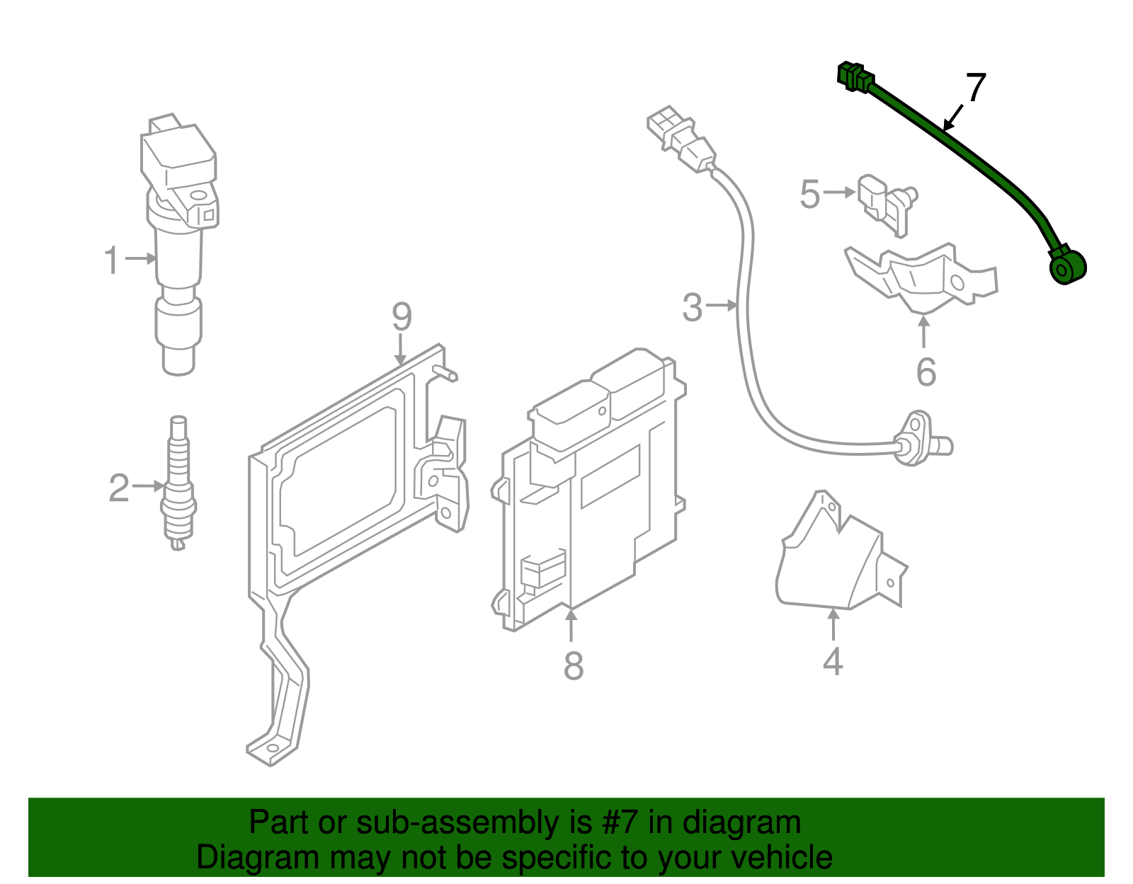 Genuine Knock Sensor for 2007-2021 Hyundai | Part# 39250-2G100 ...