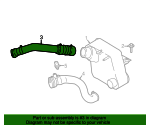 PC3Z-6C646-A - Inter-Cooler Pipe 2017-2025 Ford | Ford Parts Direct