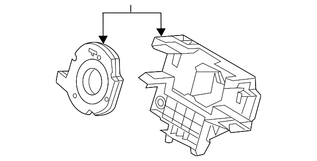 OEM Ford Steering Wheel Position Sensor Part# F1FZ-3F791-C Fits 2015 ...