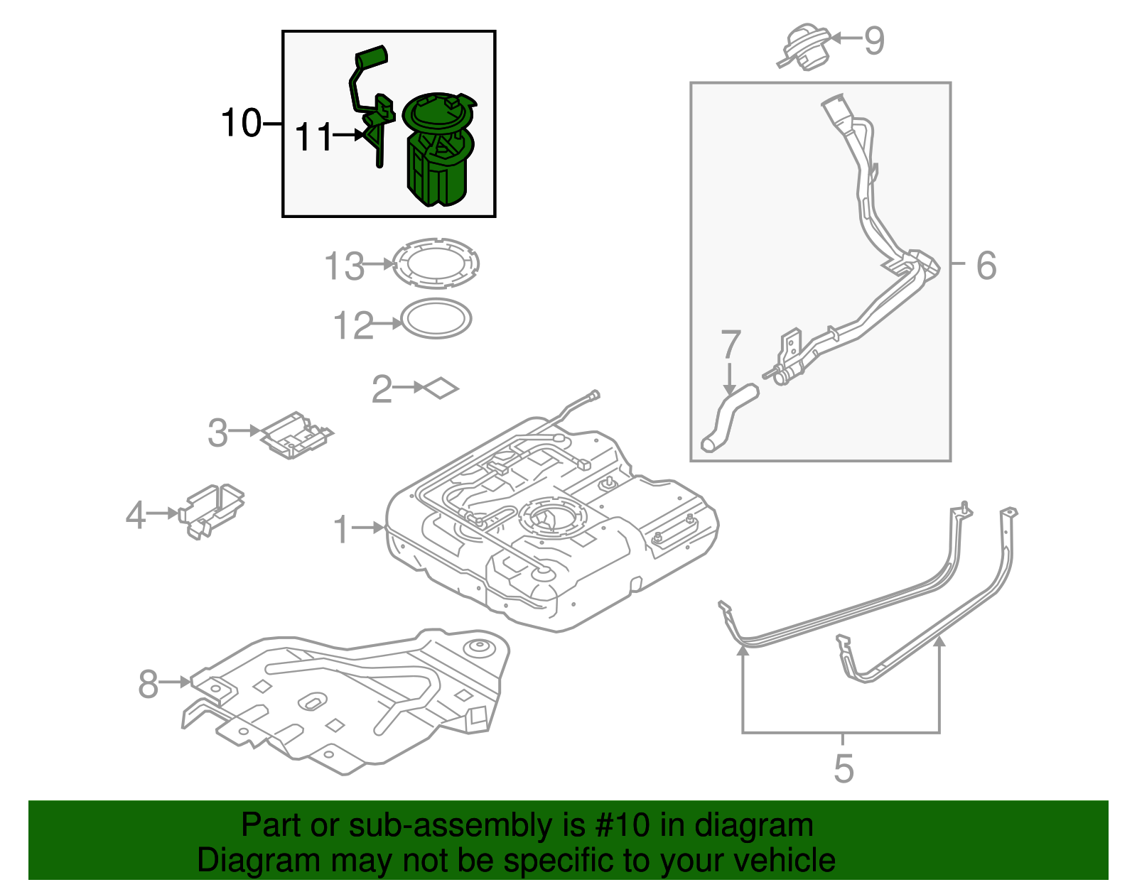 PFS-567 - Motorcraft™ Fuel Pump And Sender Assembly | Sunrise Ford Parts