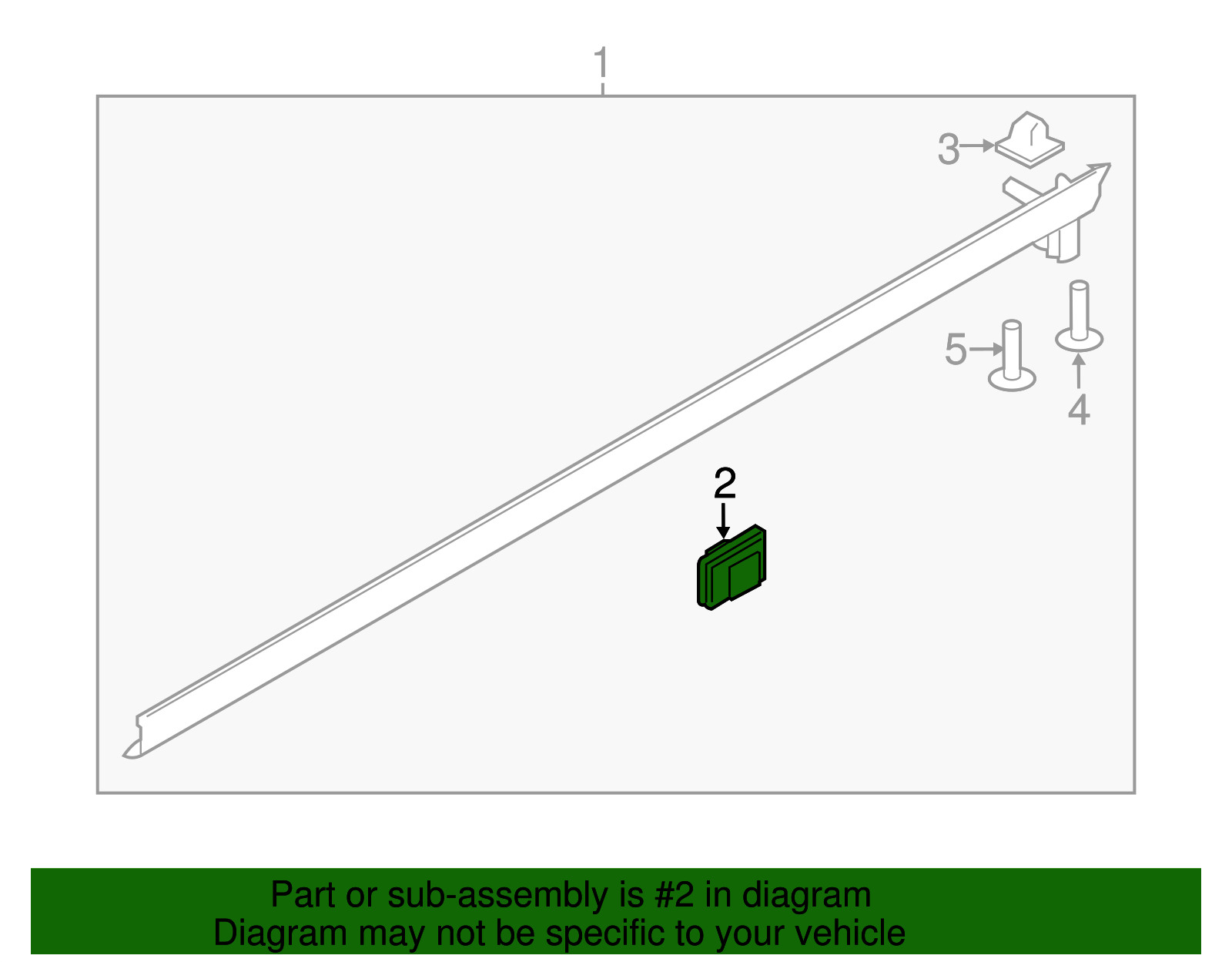 87756-C5000 - Body Side Molding Clip 2016-2025 Kia Sorento | Kia.Parts ...