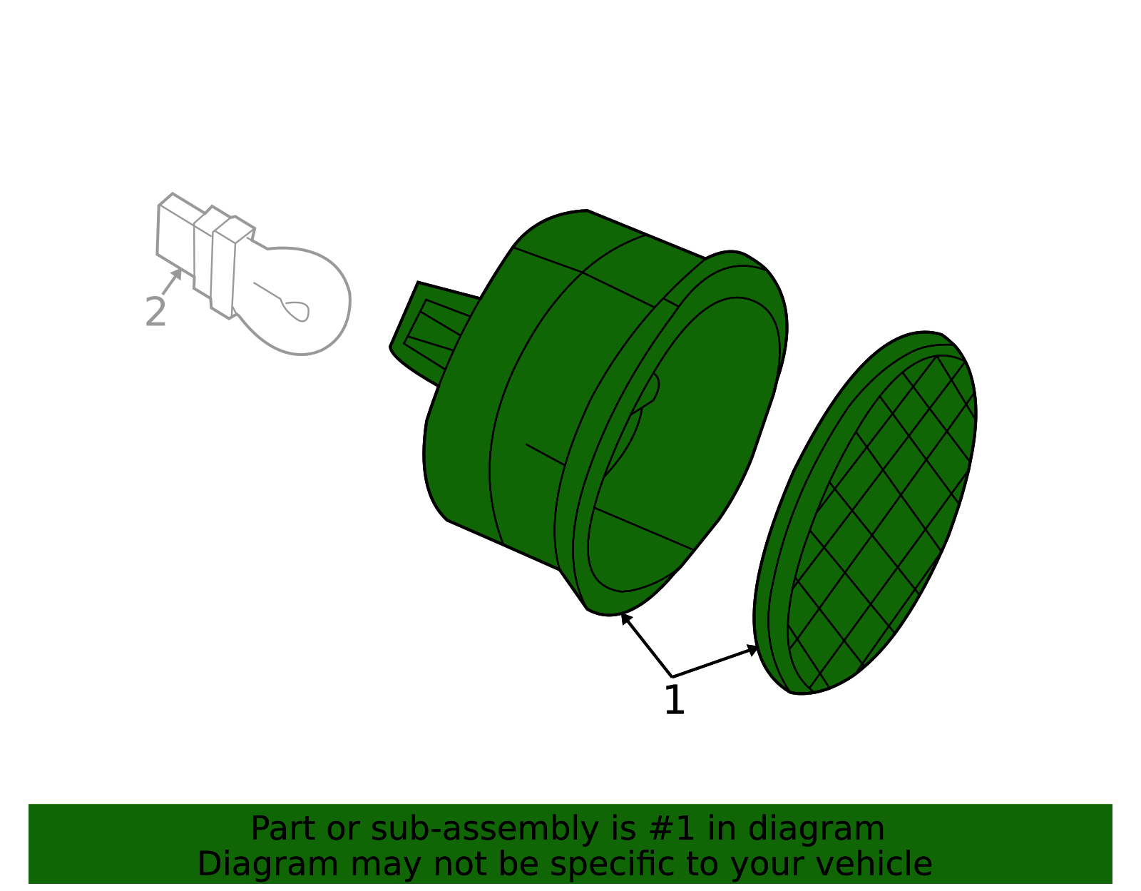 2014-2018 Jeep Park/Turn Lamp 68200290AA | Mopar Parts Canada