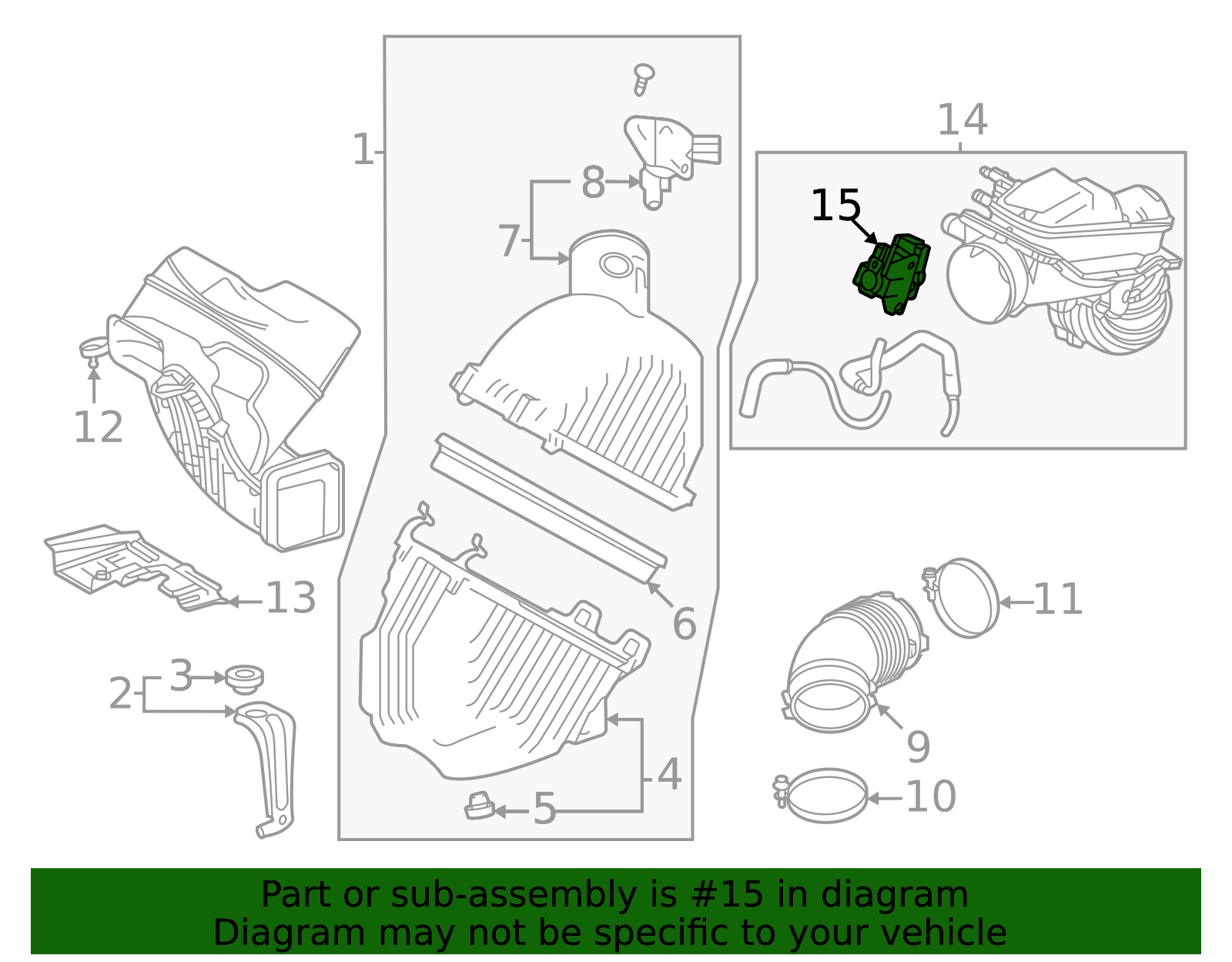 25819-0W020 - Vacuum Valve 2023-2025 Toyota | Toyota San Diego Parts