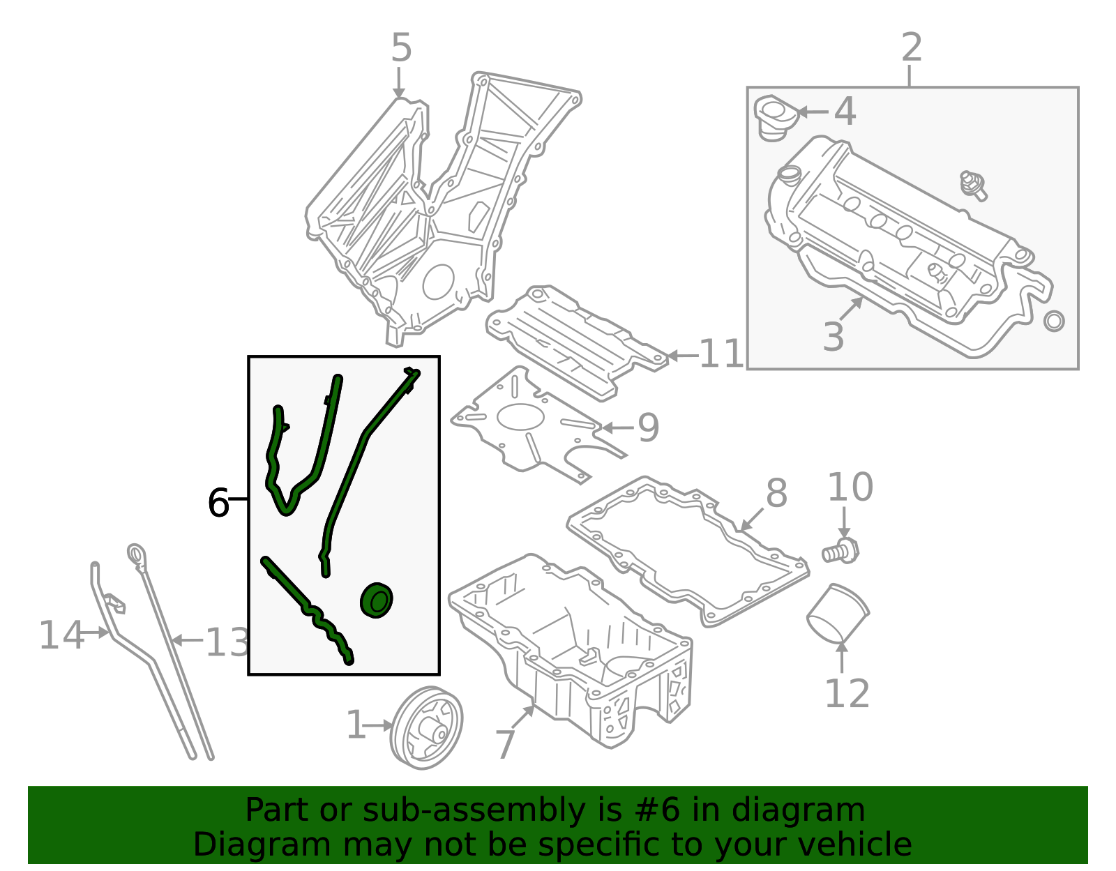 AJ03-10-SH0 - High-Quality Engine Crankcase Cover Gasket Set for ...