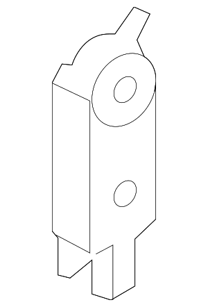 LX6Z-10884-B - Radiator Support Air Deflector Actuator 2020-2025 Ford ...