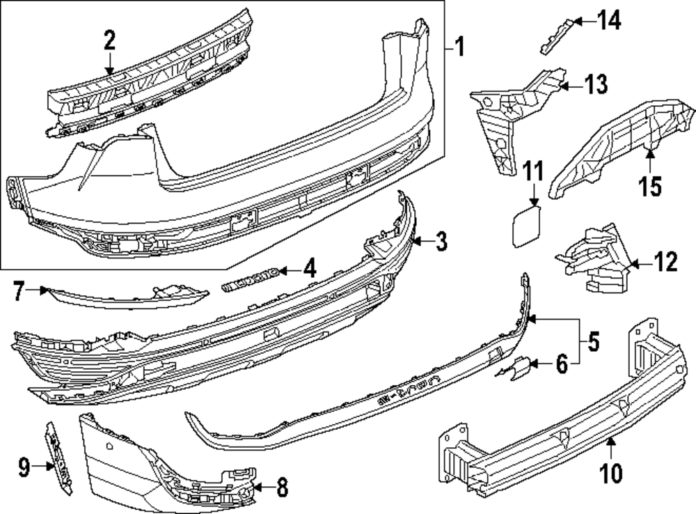 4KE-807-521-L-GRU - Spoiler 2024-2025 Audi | Audi OEM Parts Guy