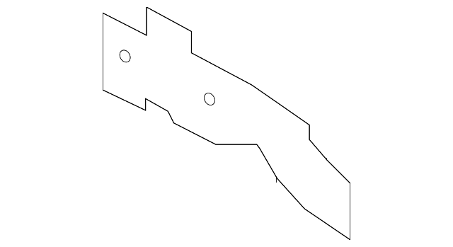 2011-2017 Audi Floor Pan Heat Shield 8R1-804-163-A | Audi OEM Parts Guy