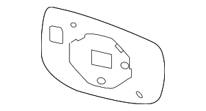 2019-2024 Subaru Mirror Glass 91039SJ070 | OEM Parts Online