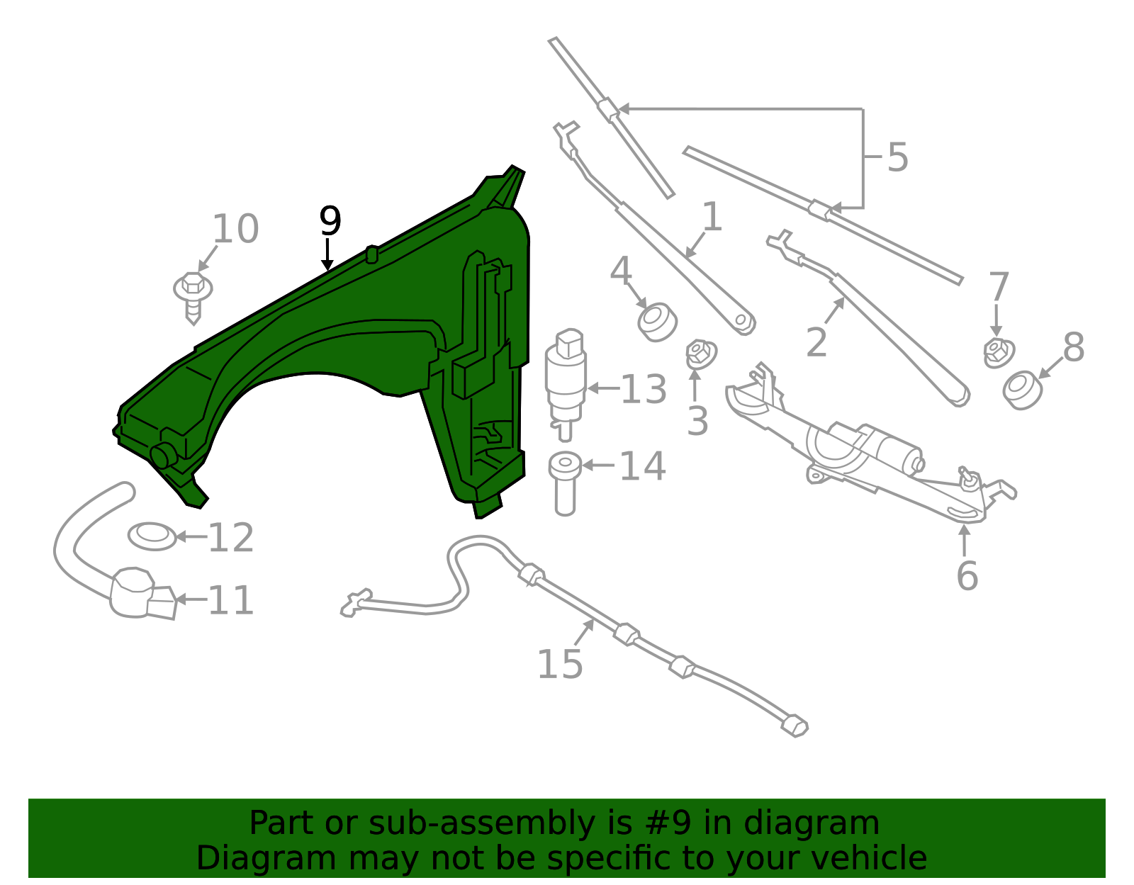 61-66-7-483-866 - 2018-2024 BMW - Washer Reservoir | Buy BMW Parts Now