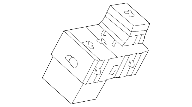 2021-2025 Nissan Rogue Window Switch 25411-6RA0B | My Nissan Part