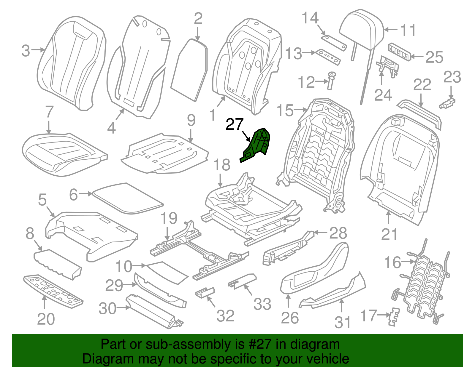 52-10-7-405-743 - Finish Panel - 2016-2022 BMW | BMW Parts Exchange