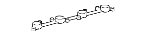 Genuine Official Toyota Gasket, Cylinder Head Cover, No. 2 part# 11214 ...