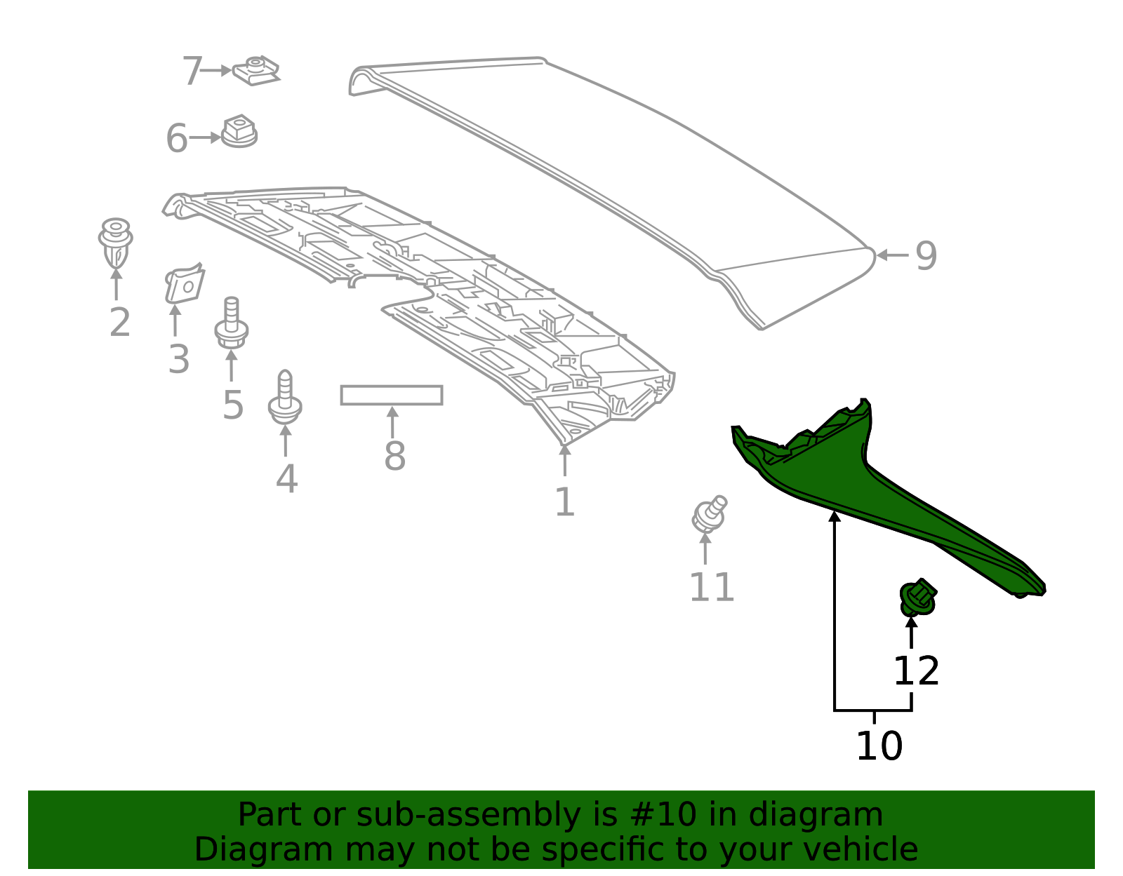 76087-0R010 - Side Spoiler - 2019-2025 Toyota | OEM Genuine Toyota Parts