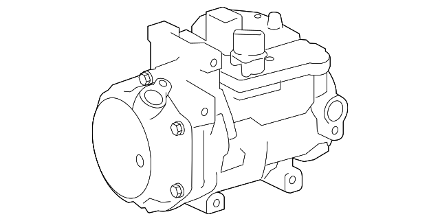 88370-48030 - A/C Compressor 2010-2012 Lexus RX450h | Lexus of Stevens ...