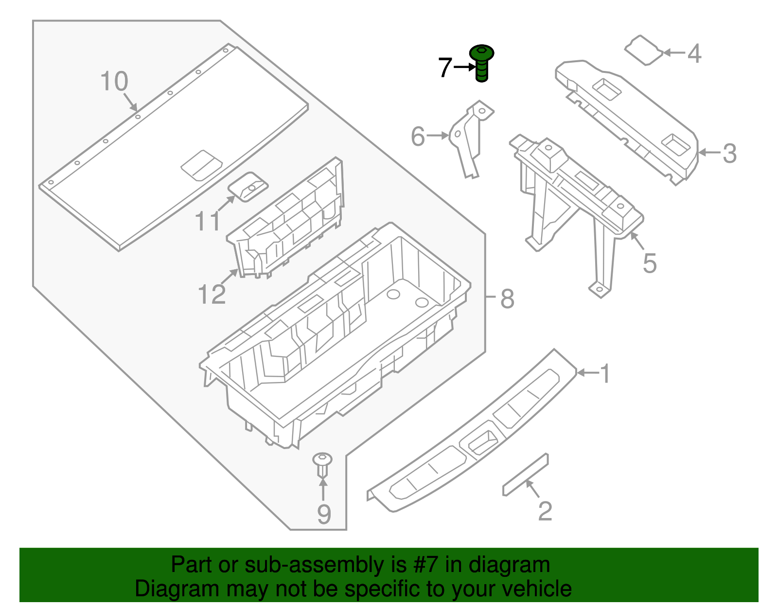 2002-2020 Nissan Front Cover Clip 01553-0075U | Kline Nissan