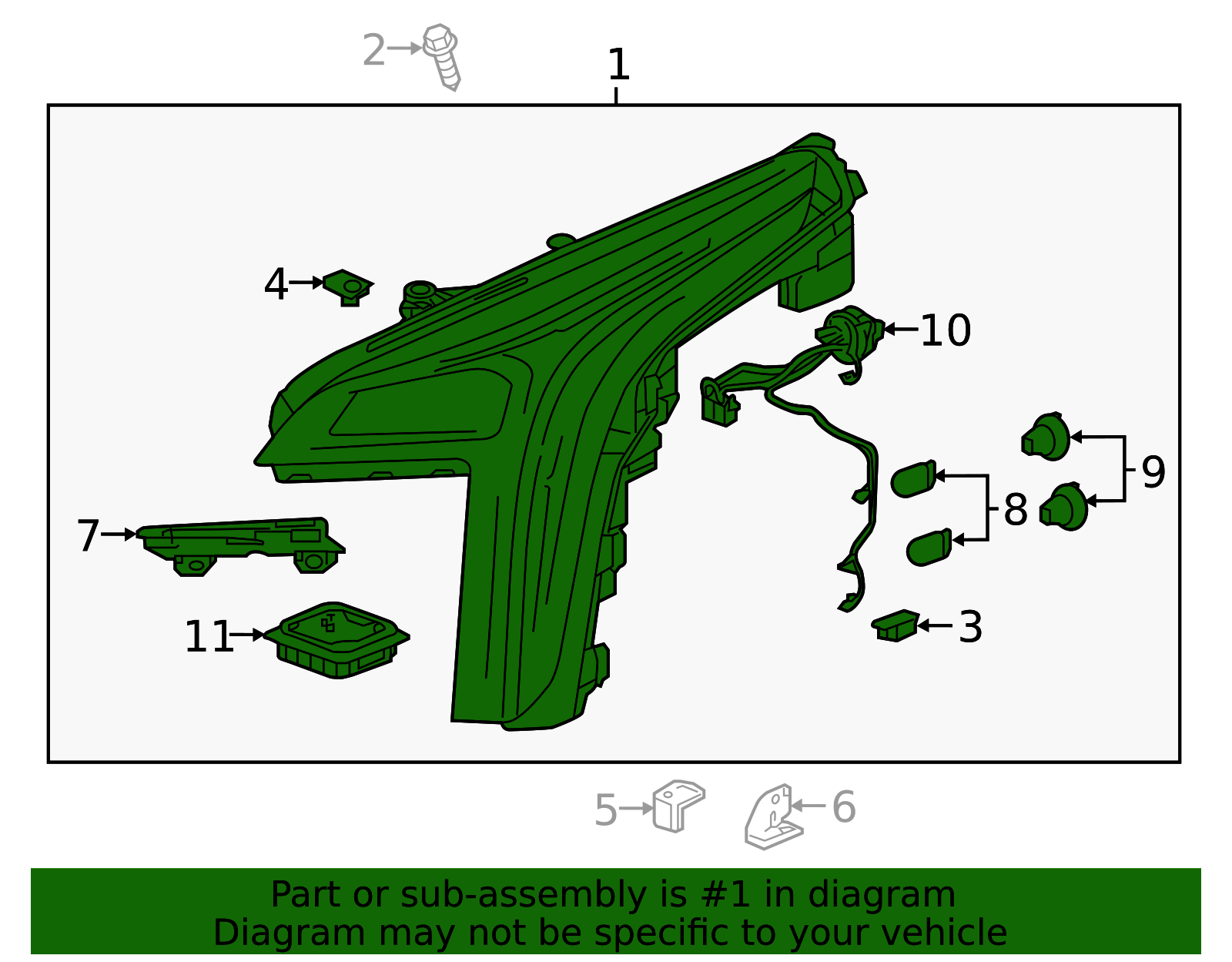 2019-2023 Cadillac XT4 Headlamp 86825713 | Capital Chevy Parts