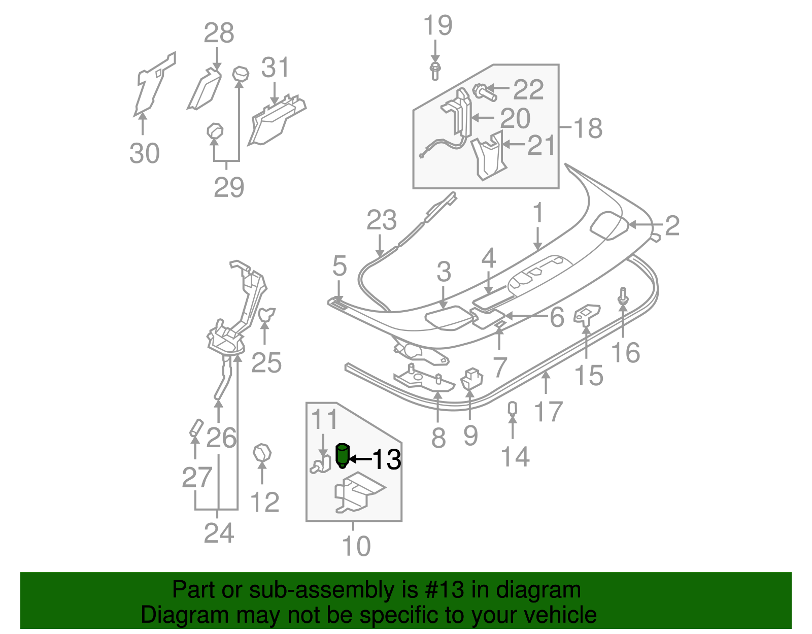 NE52-R1-982A - 2007-2015 Mazda MX-5 Miata - Stop | Mazda Part Direct