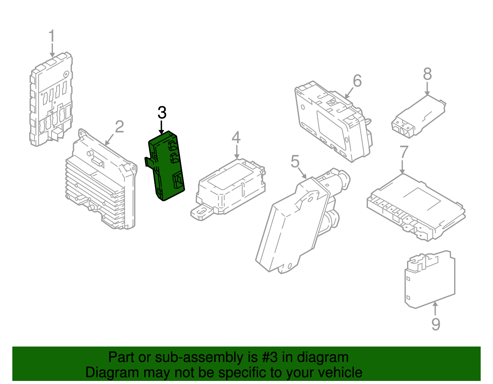 Genuine Control Module for 2018-2025 BMW | OEM Part# 61-35-5-A19-DB2 ...