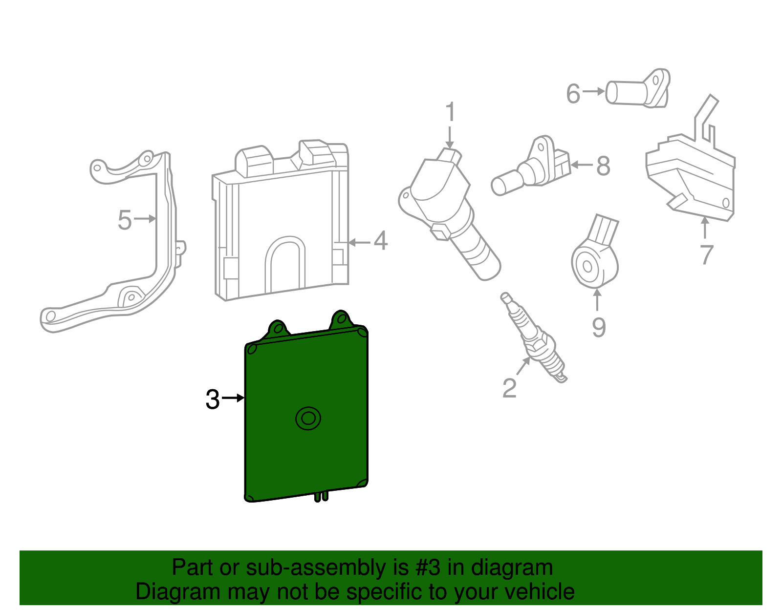 37820-6N8-A31 - Control Module Powertrain (Rewritable) - 2020 Honda HR ...