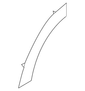 2017-2024 Mini Cooper Countryman Wheel Opening Molding 51-77-7-389-364 ...