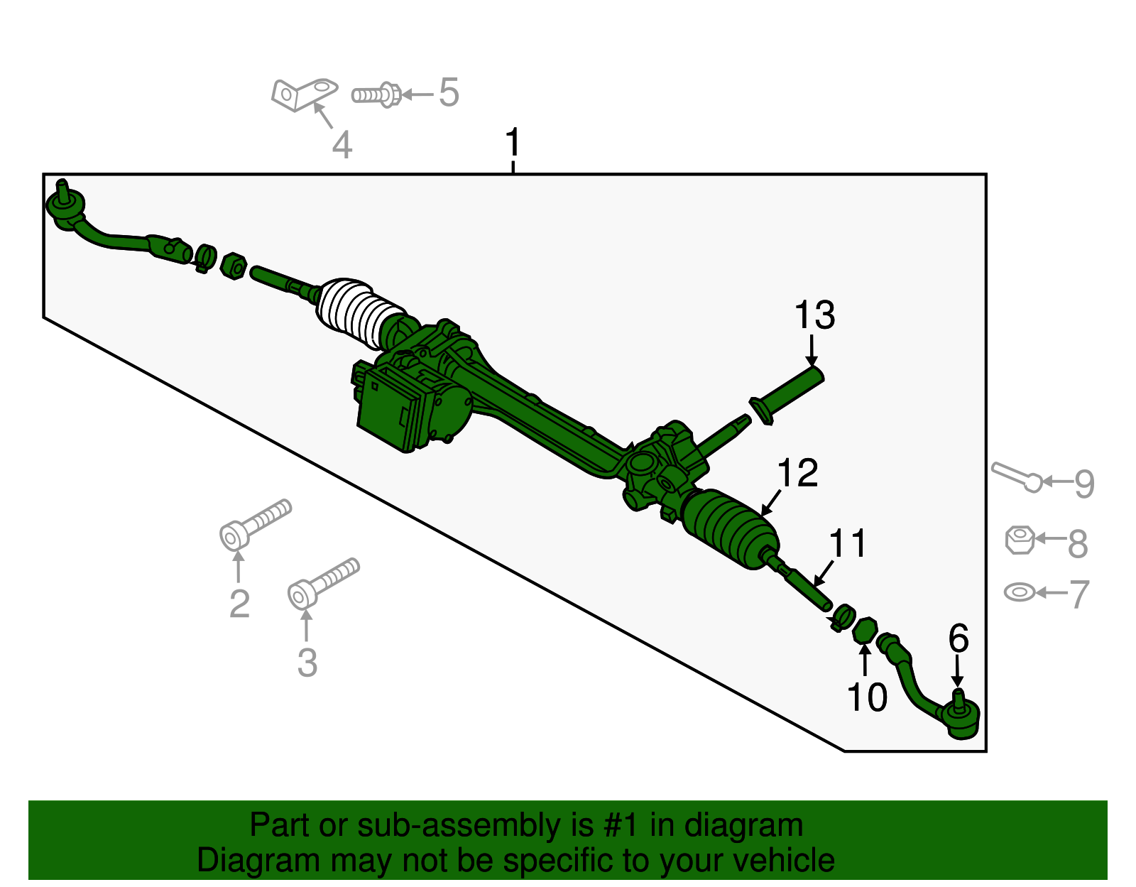 Rack and Pinion - Steering Precision with OEM Quality 57700-B1400 ...
