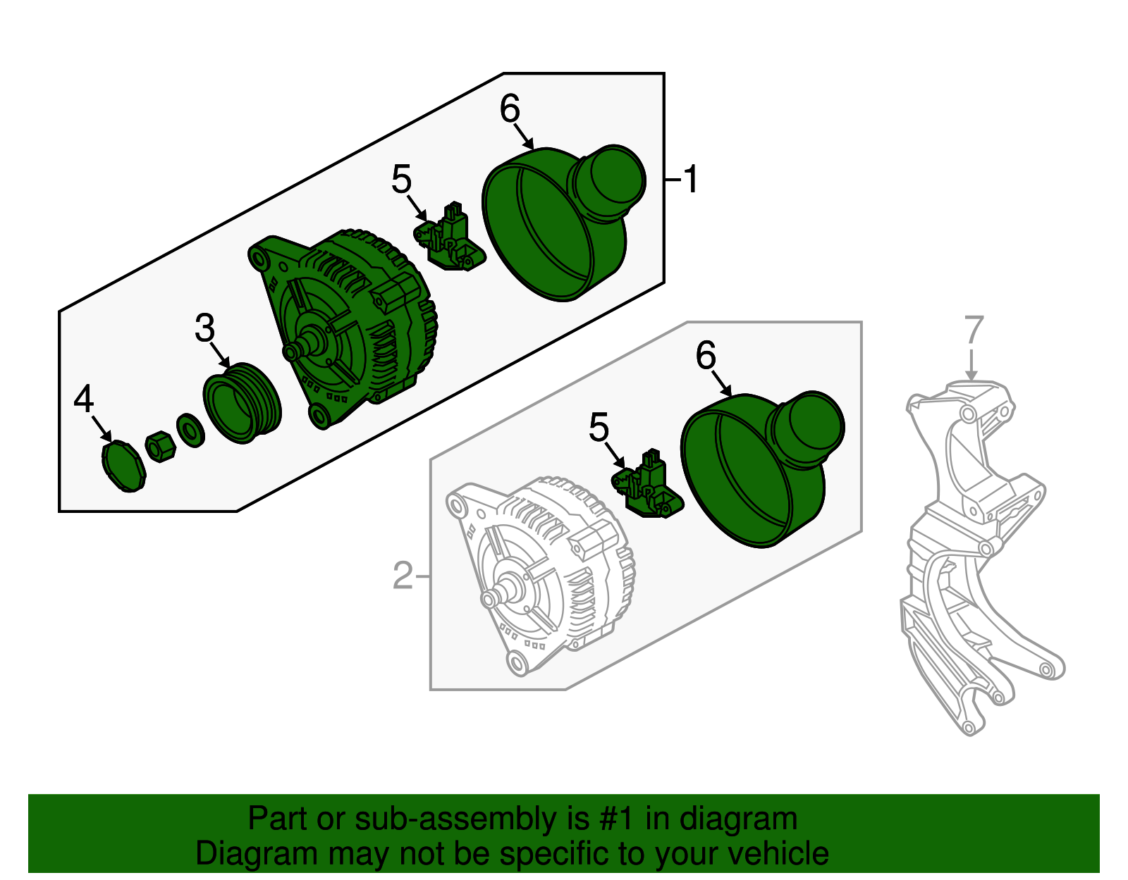 021-903-016-K - Alternator 2009-2010 Audi Q7 | Audi OEM Parts Guy