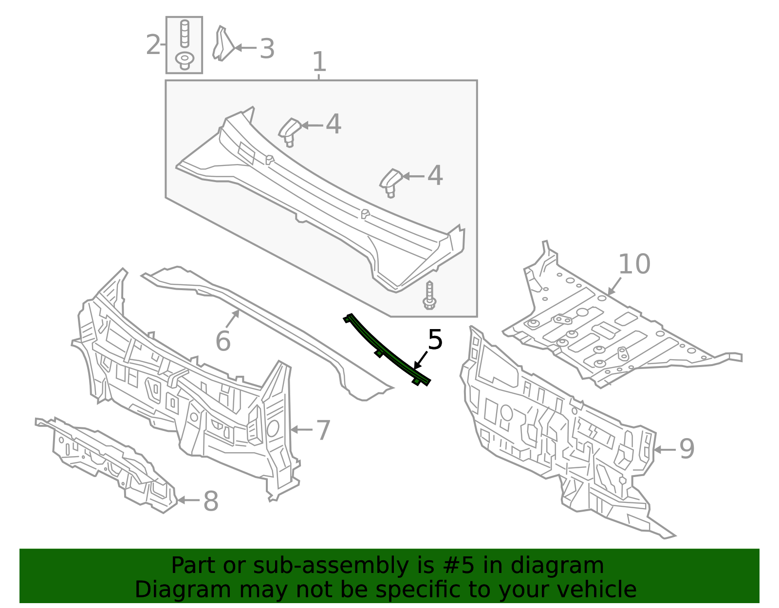 86157-BE000 - High-Quality Under Cover for 2024-2025 Hyundai ...