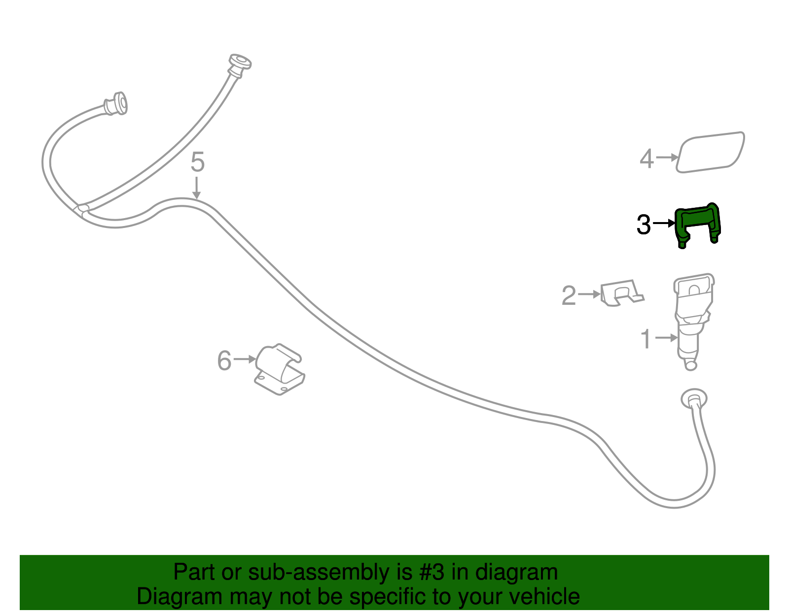 2015-2017 Infiniti QX80 Washer Nozzle Bracket 28664-5ZA0A | Infiniti of ...