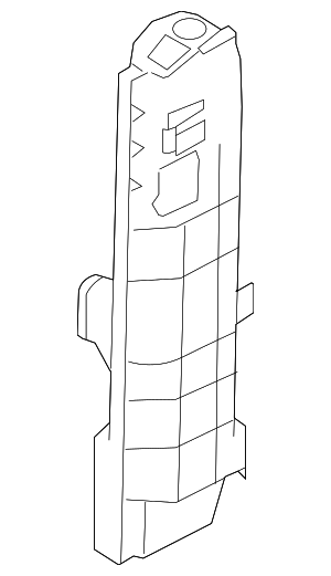 17107524912 - 2006-2016 BMW Radiator Bracket (17-10-7-524-912) | BMW of ...