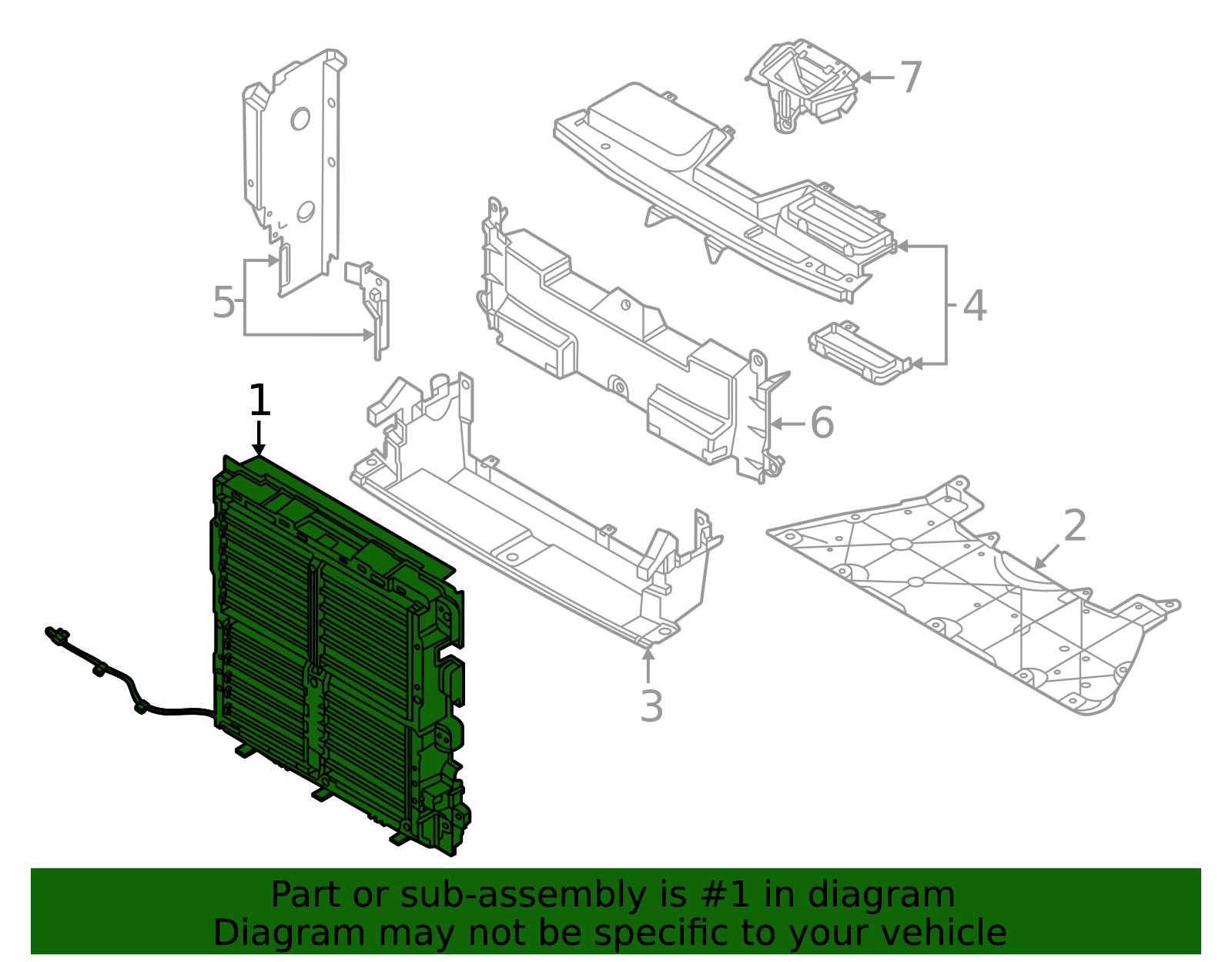 2024-2025 Mazda Radiator Shutter Assembly T301-15-P10A | OEM Parts Online
