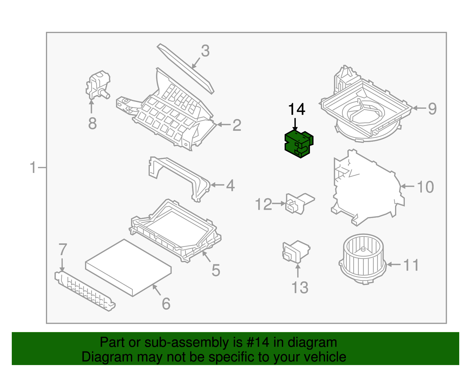 2018-2023 Hyundai Blower Motor Resistor 97235-A8000 | World OEM Parts ...