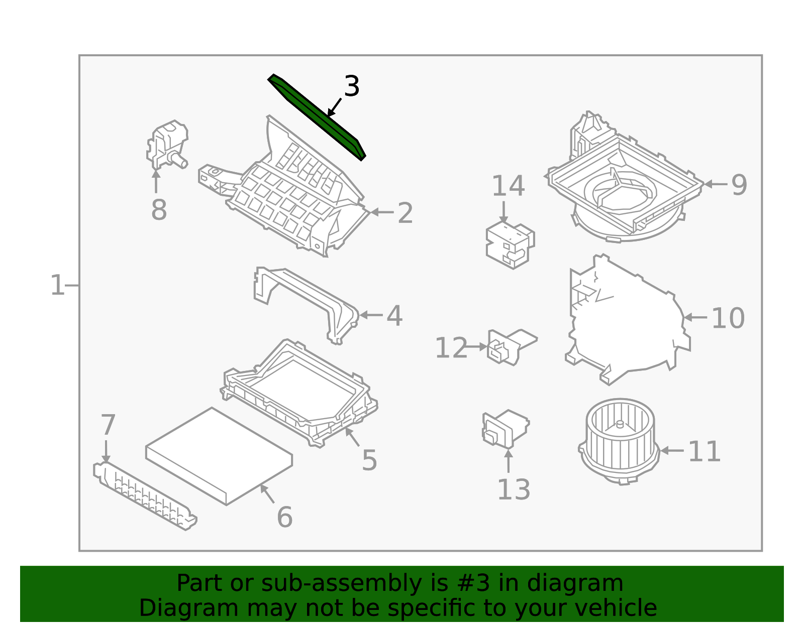 2018 Hyundai Accent Upper Case Seal 97127-H9000 | MotorMotor