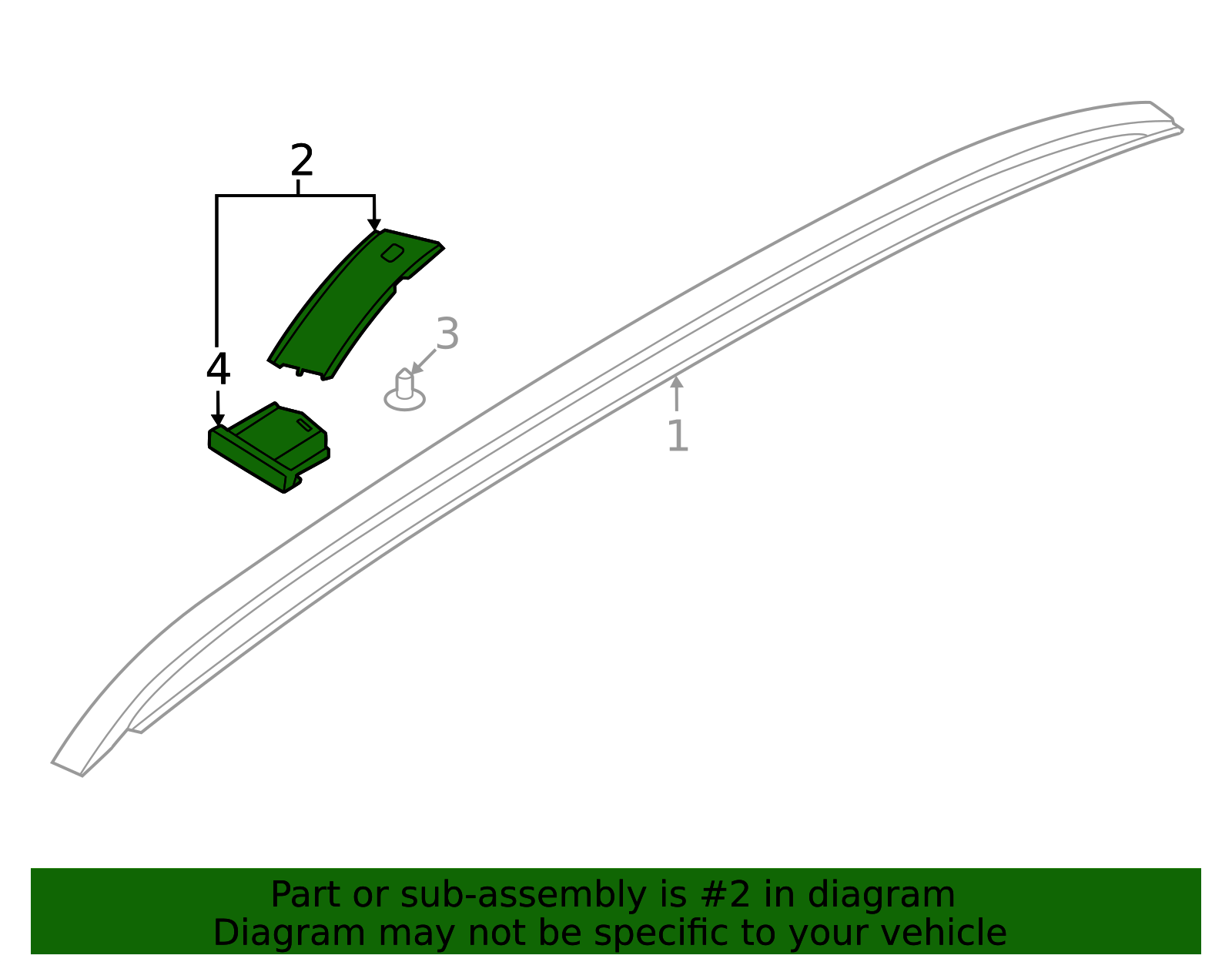 87240-CU100 - High-Quality Roof Molding for AutoNation Parts