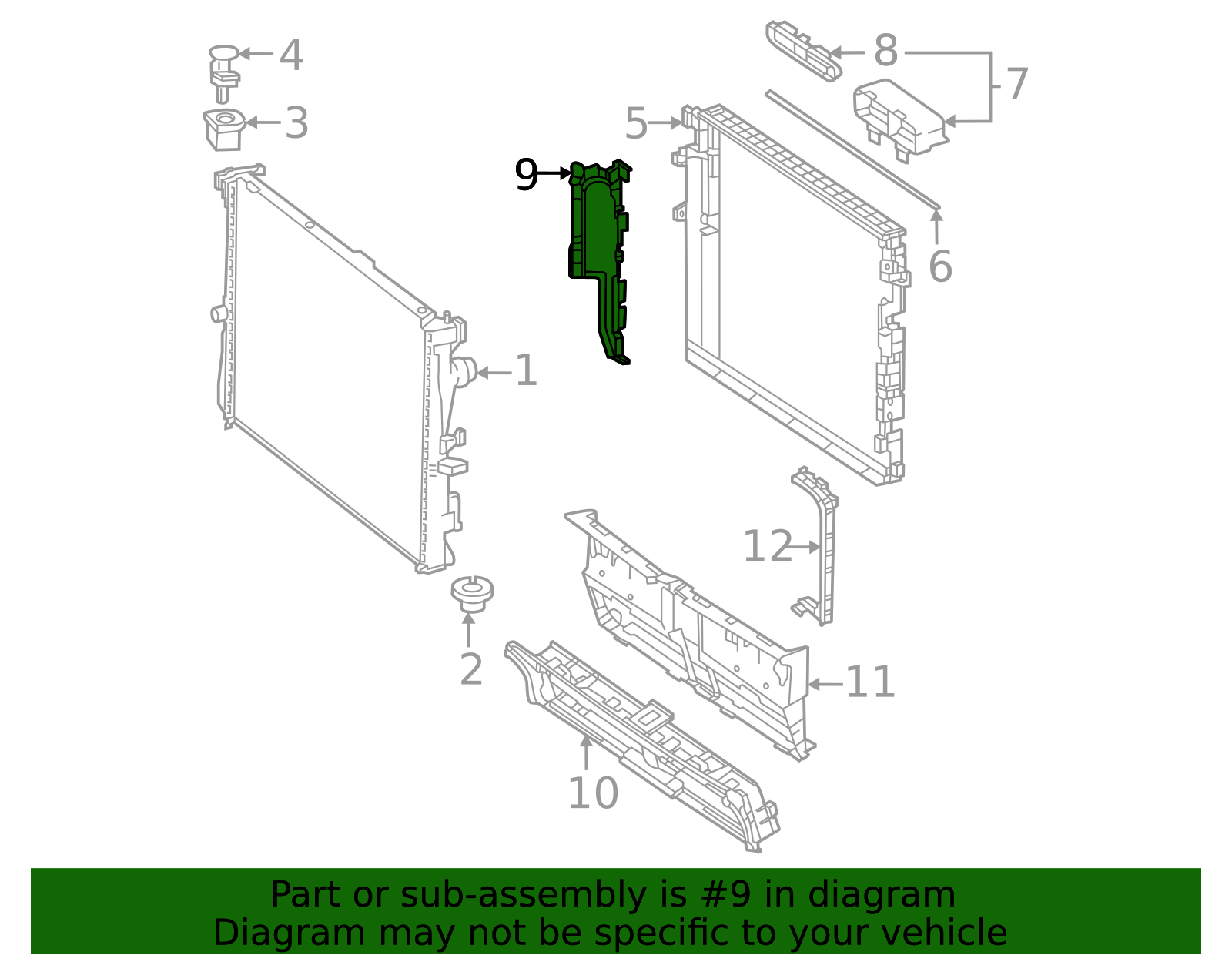 167-505-49-00 - Side Baffle 2020-2025 Mercedes-Benz | Mercedes-Benz ...