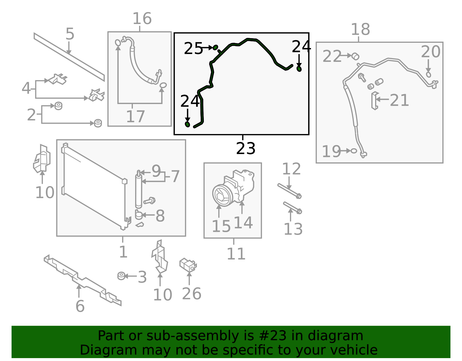 92440-JG60B - Liquid Line 2008-2015 Nissan | Official Nissan Parts Store