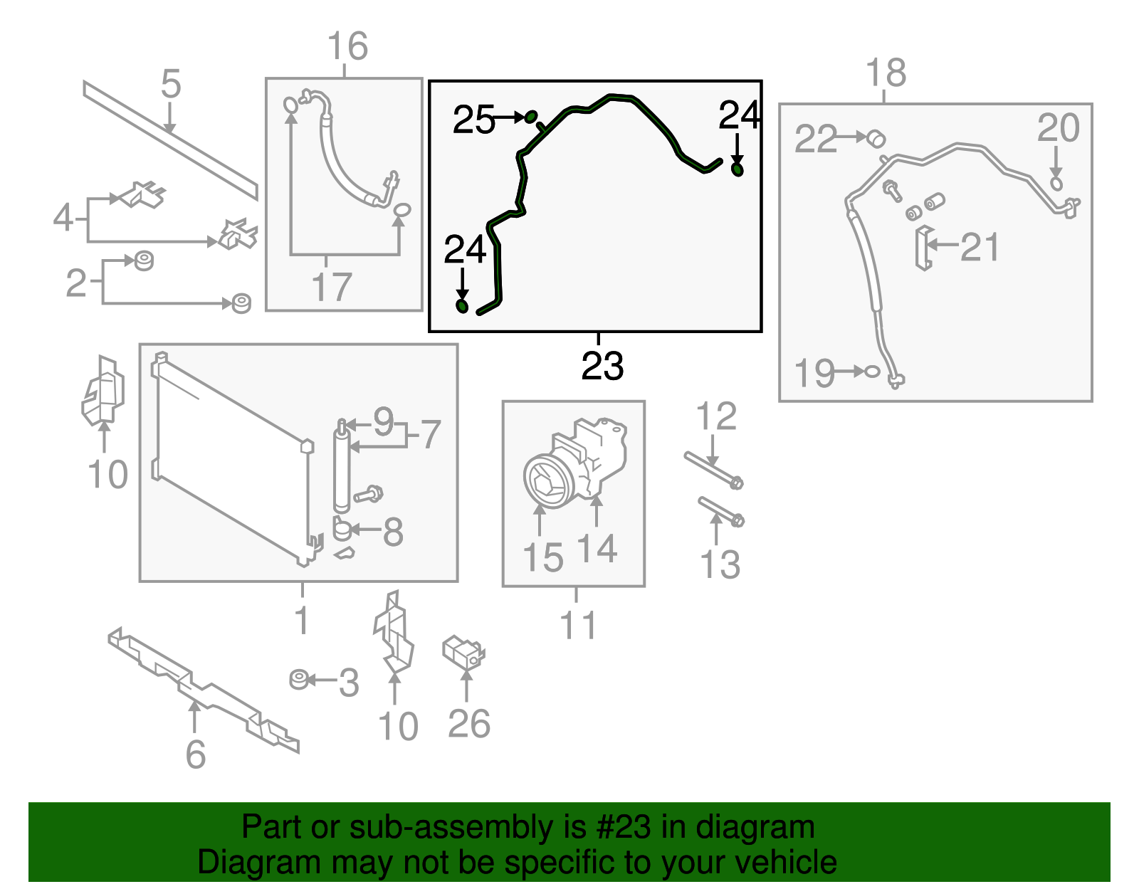 2008-2015 Nissan Liquid Line 92440-JG60B | Bill Kay Nissan Parts