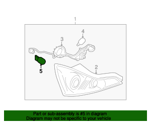 1997-2020 Infiniti Bulb 26261-89949 | Faulkner Infiniti of Willow Grove