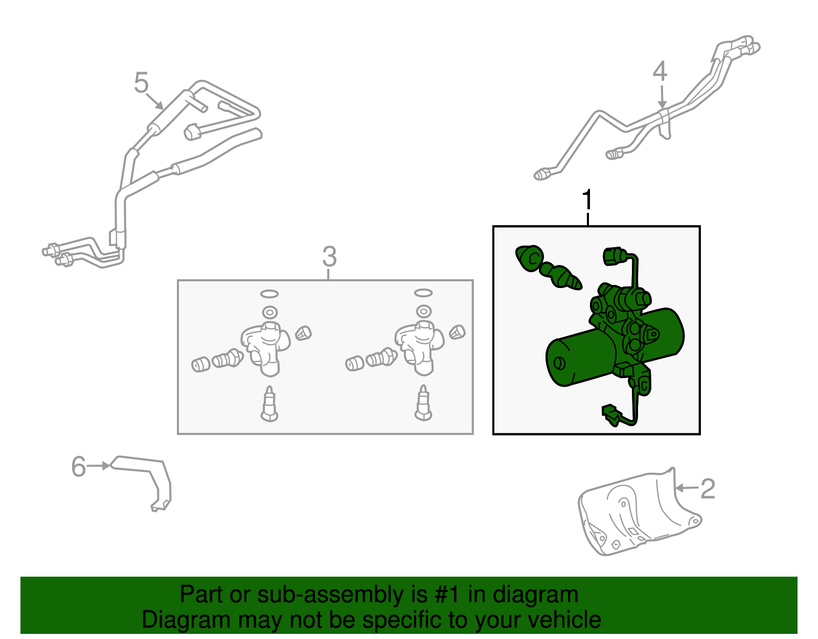 2008-2021 Toyota Land Cruiser Air Pump 48006-60024 | Toyota Parts Center